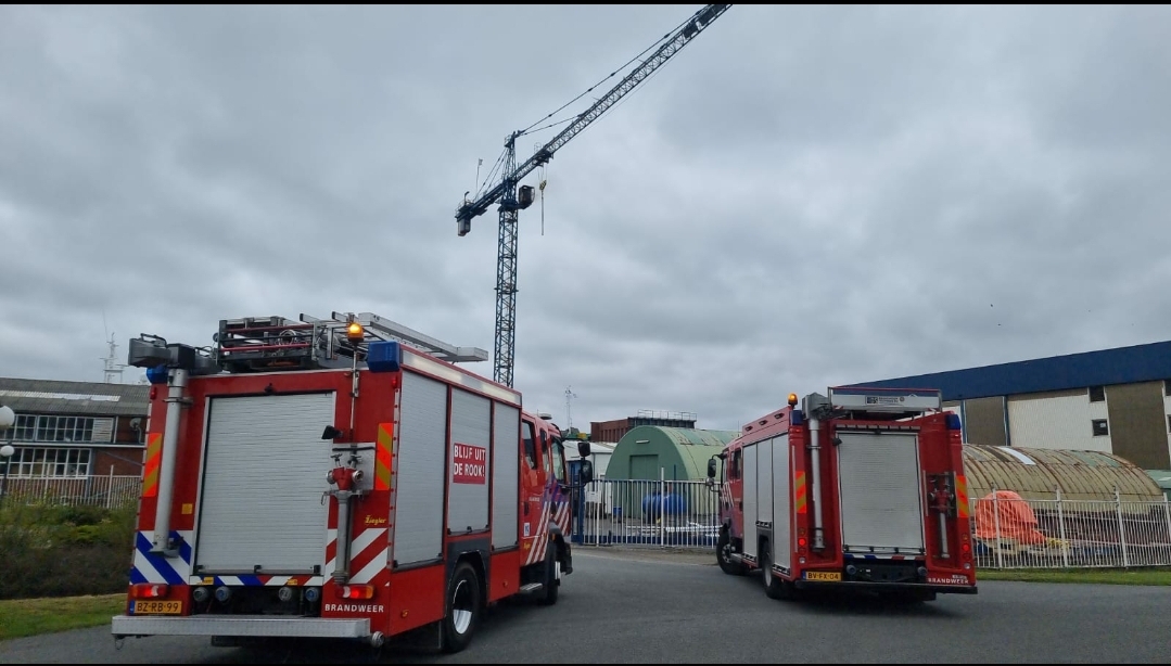Brand op hoog niveau bij scheepswerf Ferus Smit - Haren de Krant ...